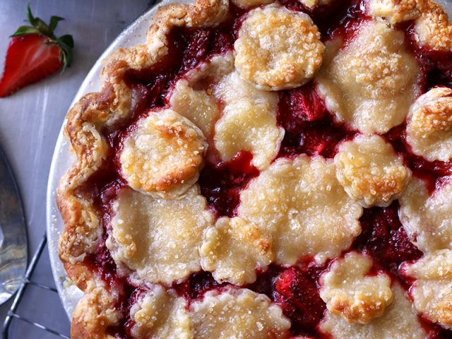 Strawberry Basil Pie - Tutti Dolci Baking Blog
