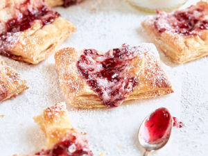 raspberry breakfast pastries - Tutti Dolci