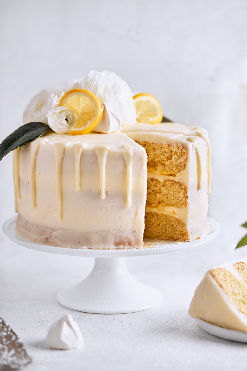 citrus champagne layer cake - Tutti Dolci