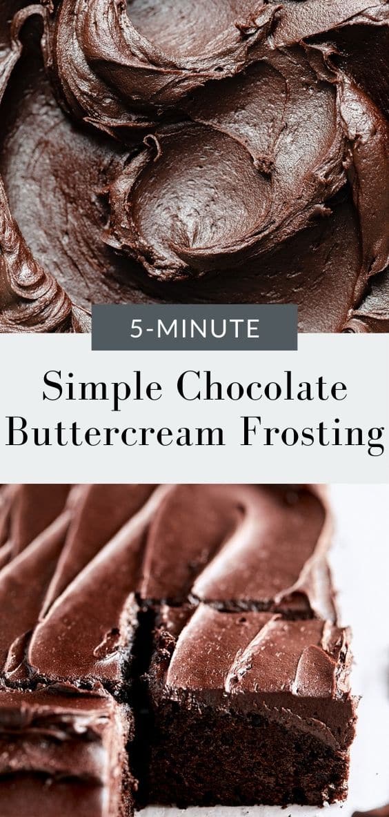 Chocolate Buttercream Frosting with Cocoa Powder - Tutti Dolci Baking ...