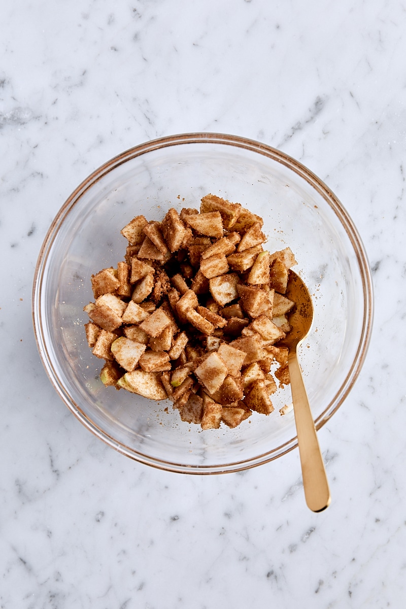 Spiced Apple Fritter Bread - Tutti Dolci Baking Blog