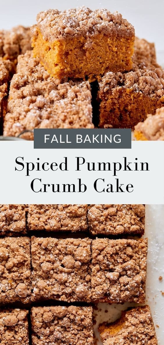 Pumpkin Crumb Cake - Tutti Dolci Baking Recipes