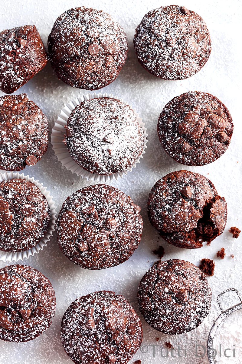 mocha muffins - Tutti Dolci